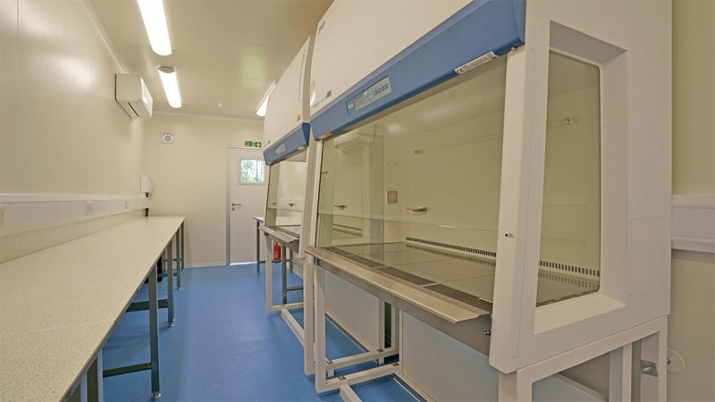 Portable clean rooms | CleanCube Mobile Cleanrooms | constructionireland.ie