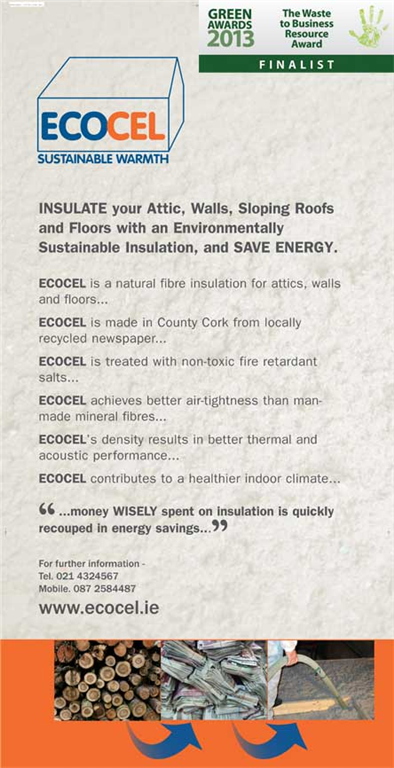 Ecocel - Cork - Insulation Manufacturers | constructionireland.ie