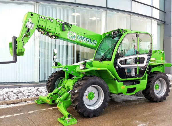 Merlo Machines Perform Well In Irish Market | Irish Construction News