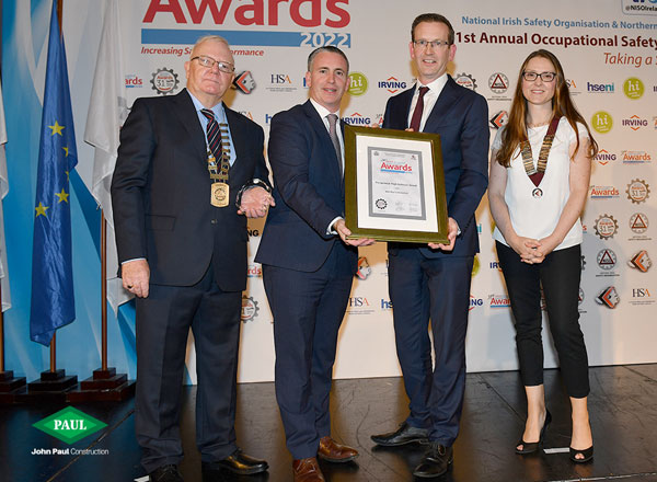 John Paul Construction Claims Prestigious Safety Awards | Irish ...