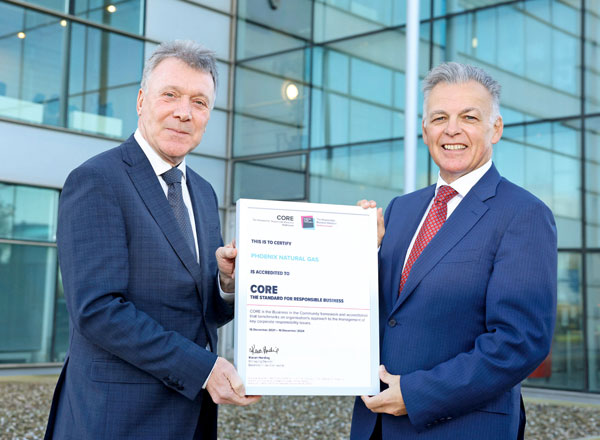 Gold Award For Phoenix Natural Gas | Irish Construction News