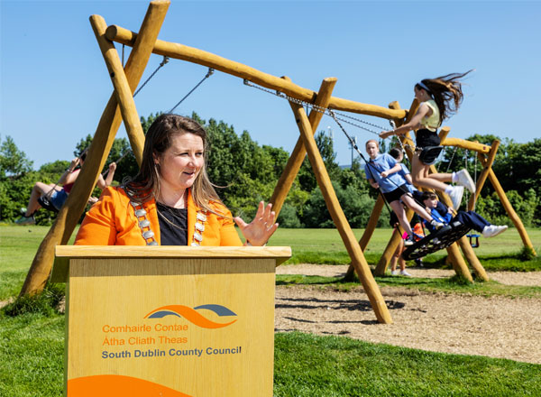 New Playspace Unveiled At Dodder Valley Park | Irish Construction News