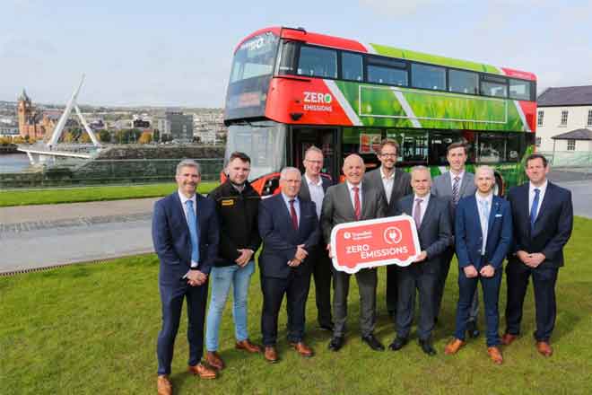 Translink Launches New Electric Bus Service In L'Derry | Irish ...