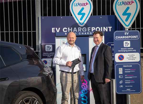 Weev Installs First Rapid EV Charging Station In Armagh | Irish ...