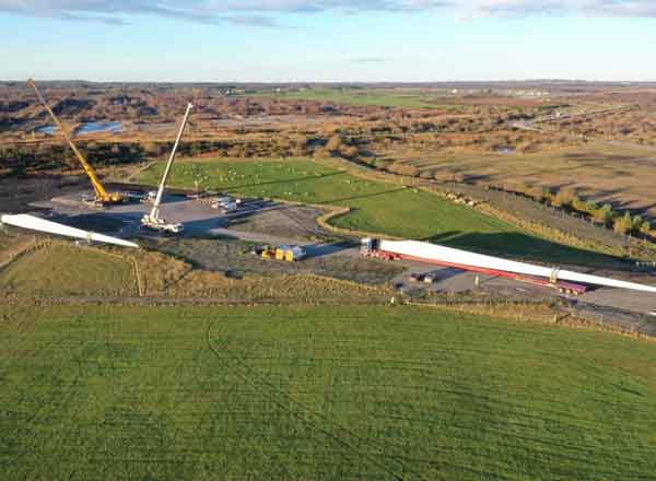 Farrans Announces First Turbine Deliveries At County Offaly Wind Farm ...