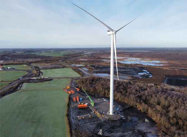 Farrans Installs First Turbine At Co Offaly Wind Farm | Irish ...
