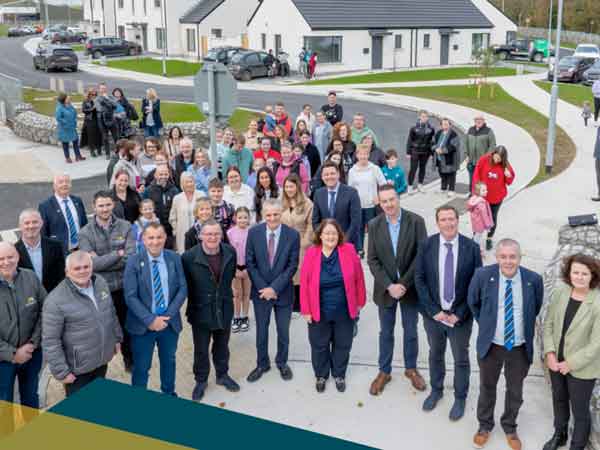 38 New Social Homes Officially Open In Clara | Irish Construction News