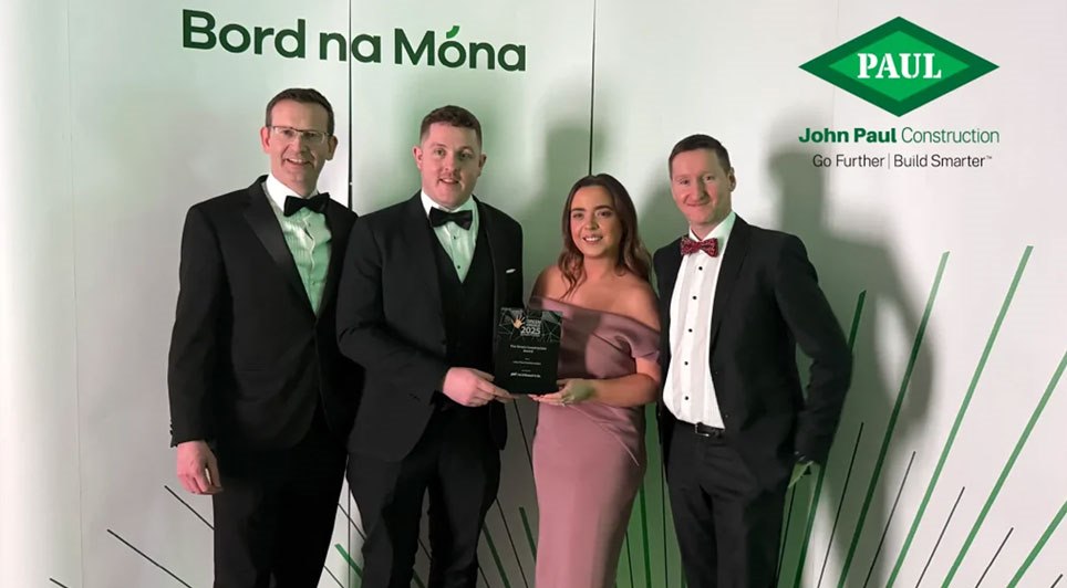 John Paul Construction Scoops Green Award | Irish Construction News