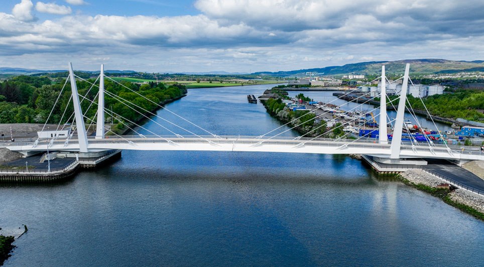 GRAHAM Delivers Landmark £117m Renfrew Bridge | Irish Construction News