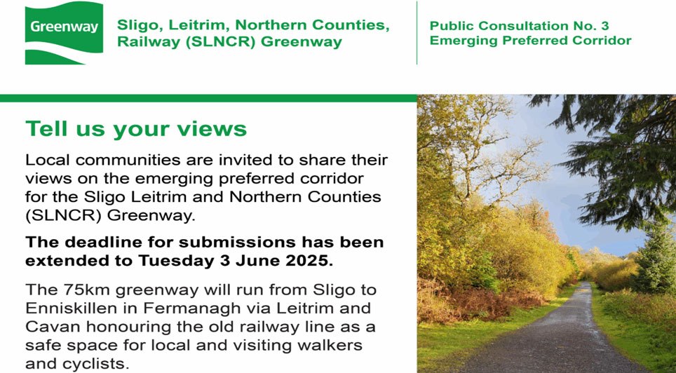 Public Consultation Extended for SLNCR Greenway Project | Irish ...