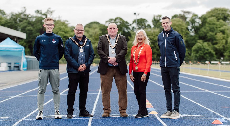 Refurbished Athletics Track Opens In Antrim | Irish Construction News